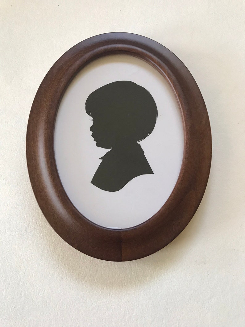 5x7 Solid Wood Oval Frame Oak Cherry or Walnut. - Etsy UK