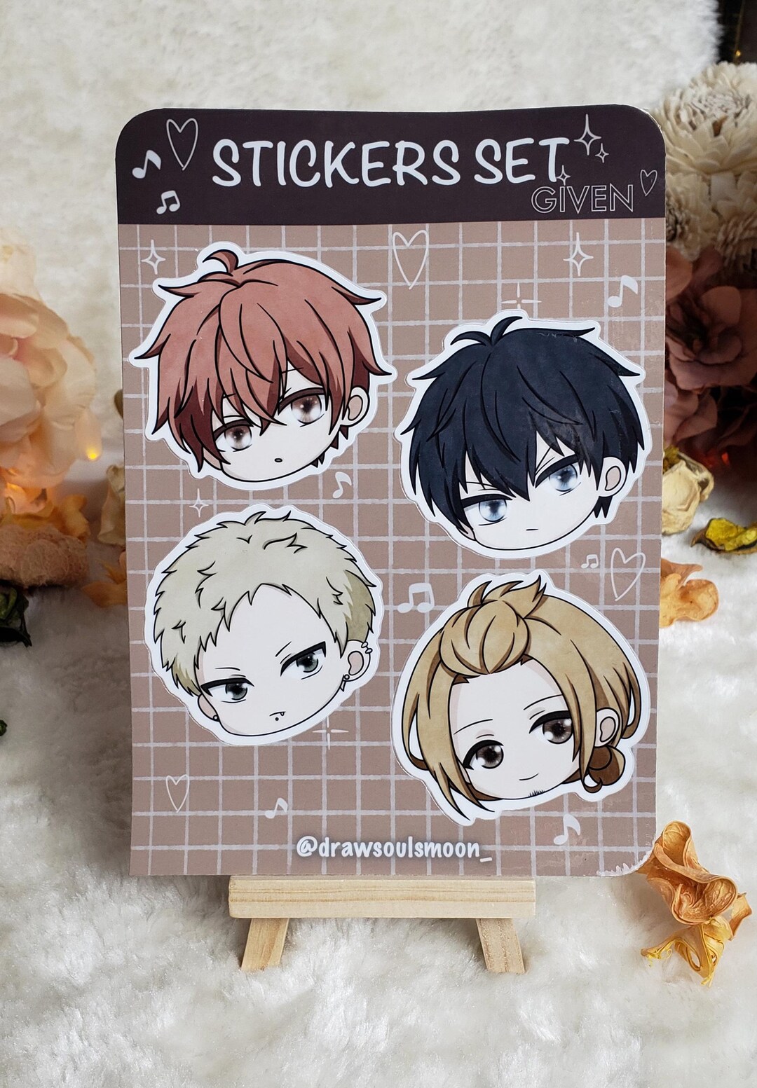 GIVEN Stickers Set - Etsy