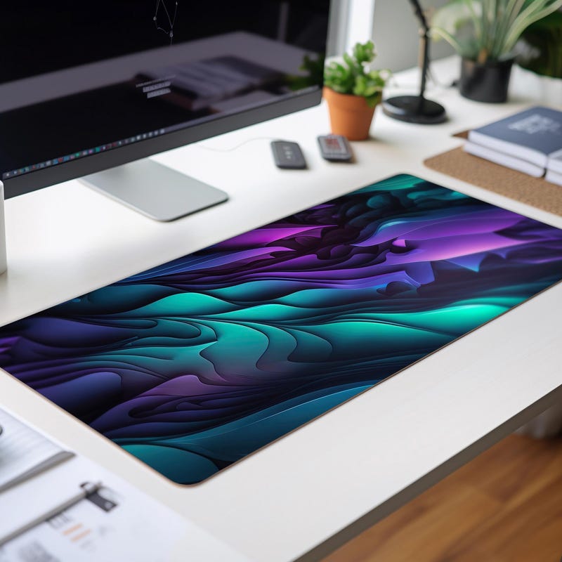 Purple Mouse Pad - Etsy