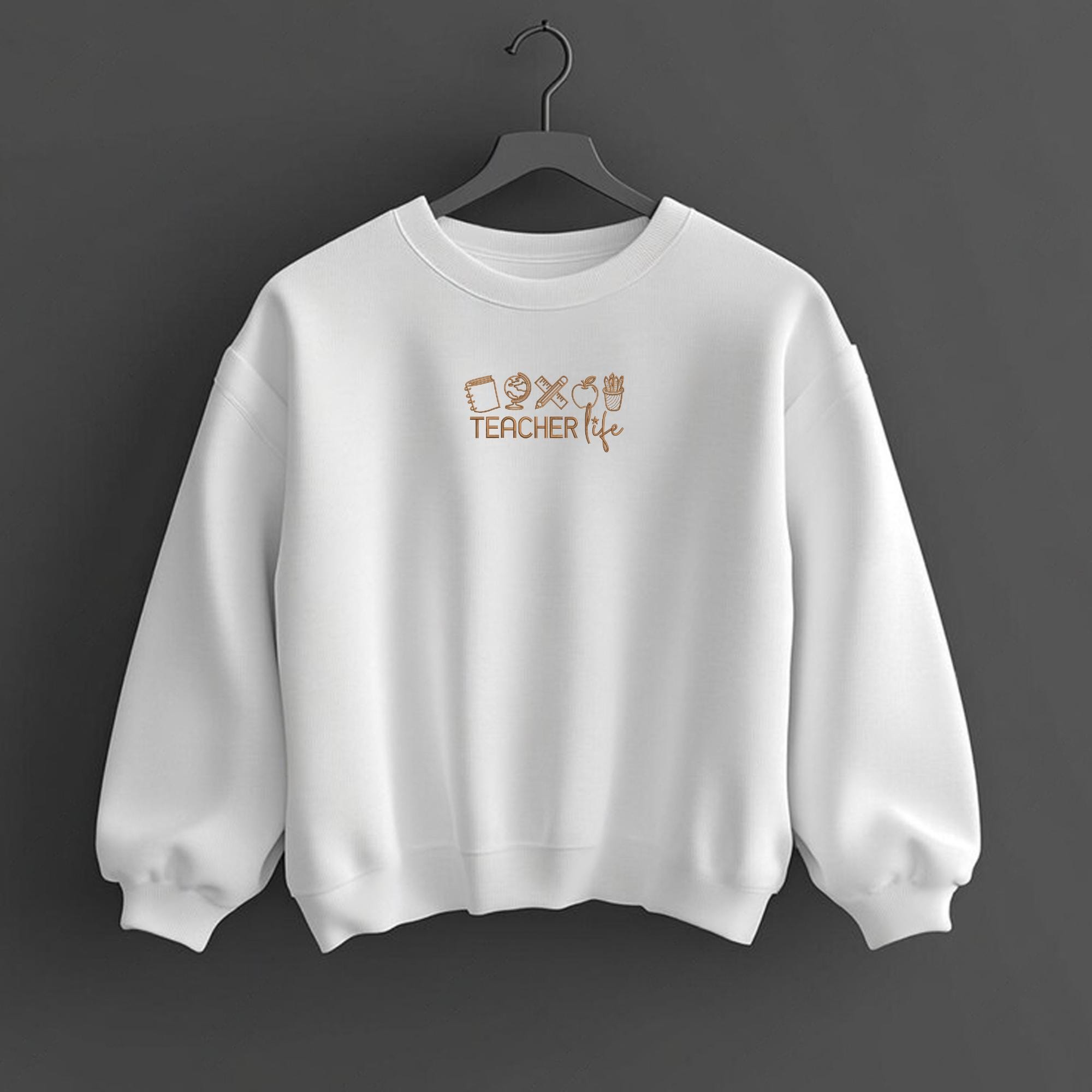 Teacher Embroidery Designs Bundle Back to School Embroidery Designs ...