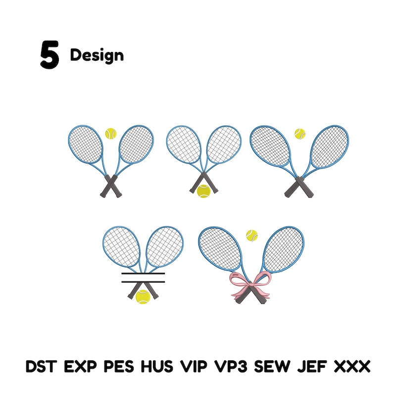 Tennis Racket Designs - Etsy