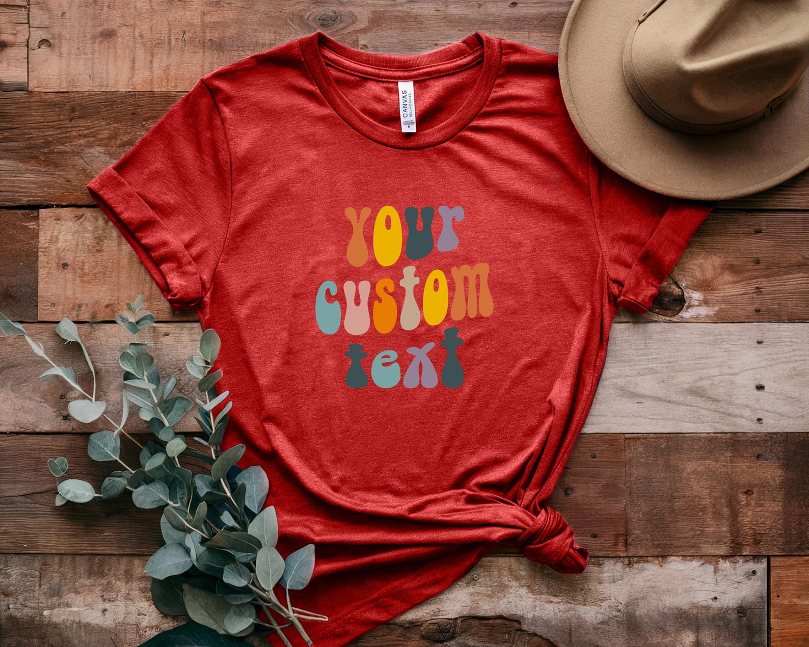 Custom Shirt, Front and Back Personalized Shirt, Inspired Text & Custom ...