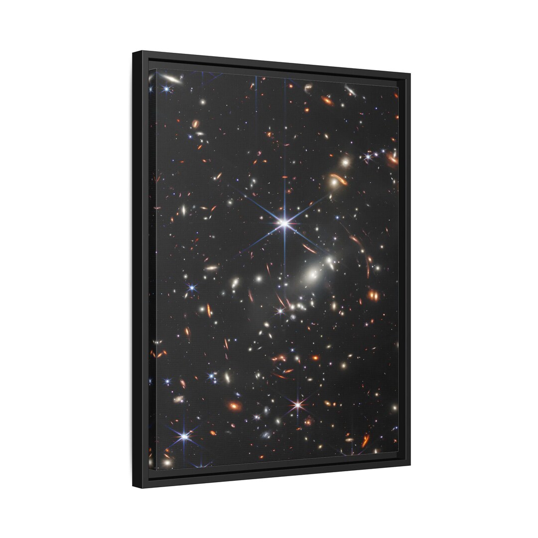 NASA First Deep Field James Webb Space Astronomy Cosmic Stars - Framed ...
