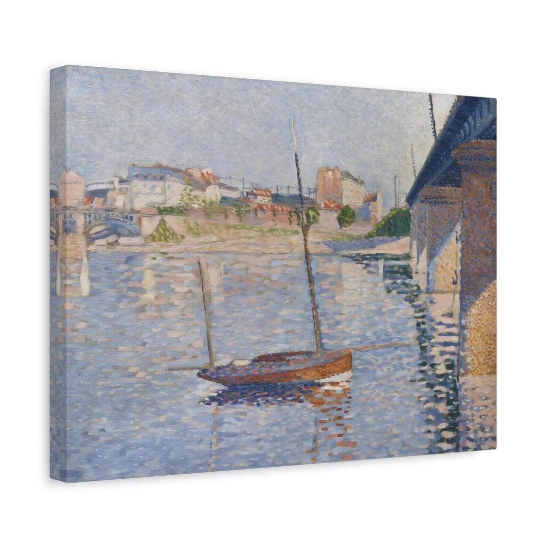 Paul Signac Clipper - Sea Landscape Canvas Wall Art Print Reproduction ...