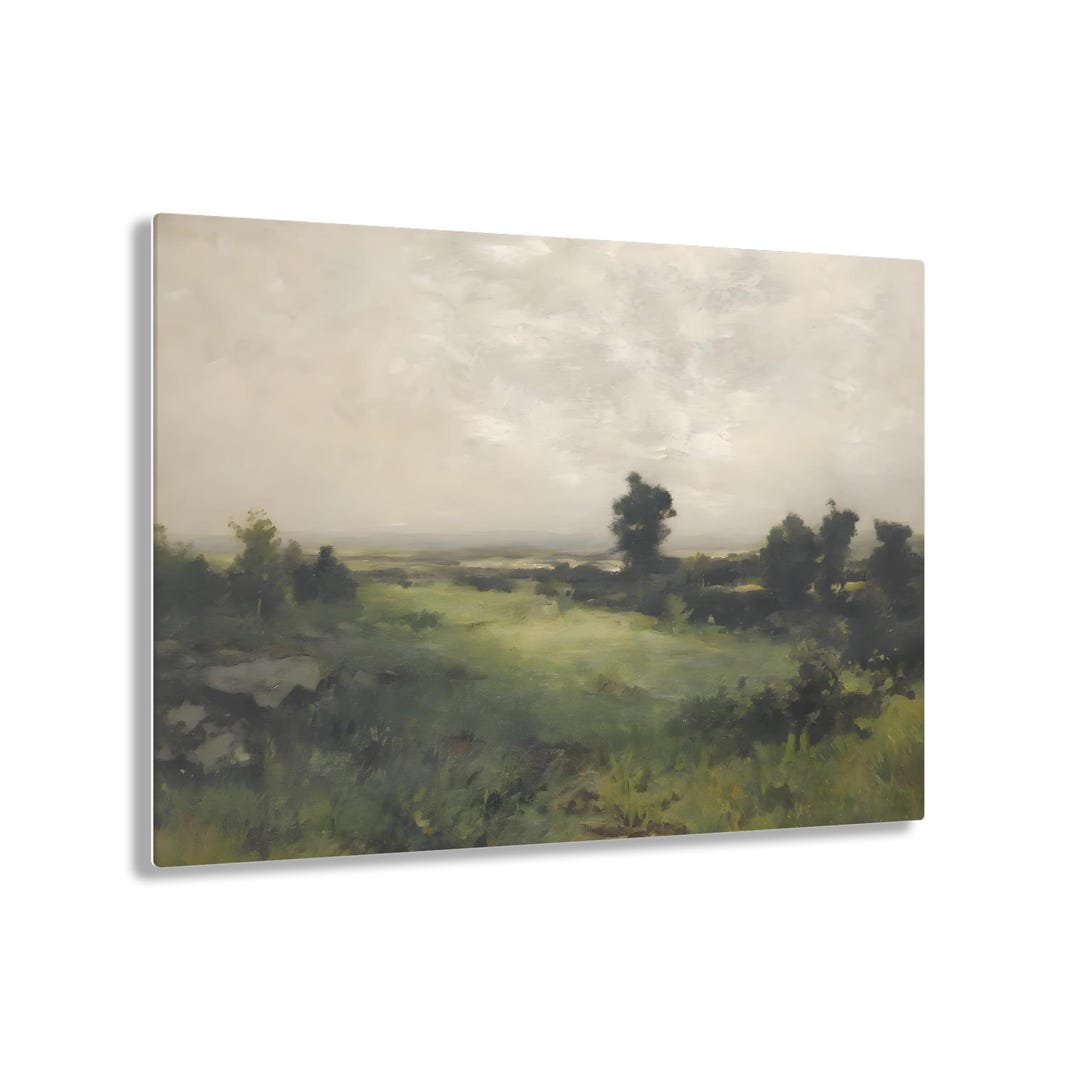 Alexander Wyant American Landscape Housatonic Valley - Acrylic Glass ...