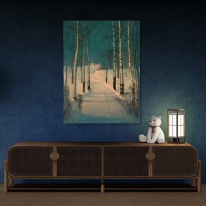 Svend Rasmussen Return to Home - Canvas Wall Art Reproduction - Etsy