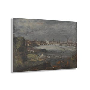 John Constable Opening of Waterloo Bridge Acrylic Glass Wall Art Print ...