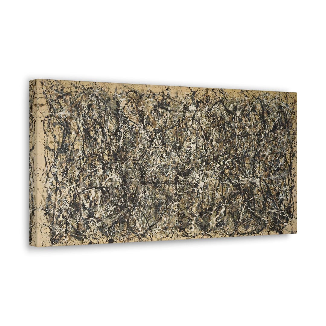 Jackson Pollock Autumn Rhythm Abstract Expressionism - Canvas Wall Art ...