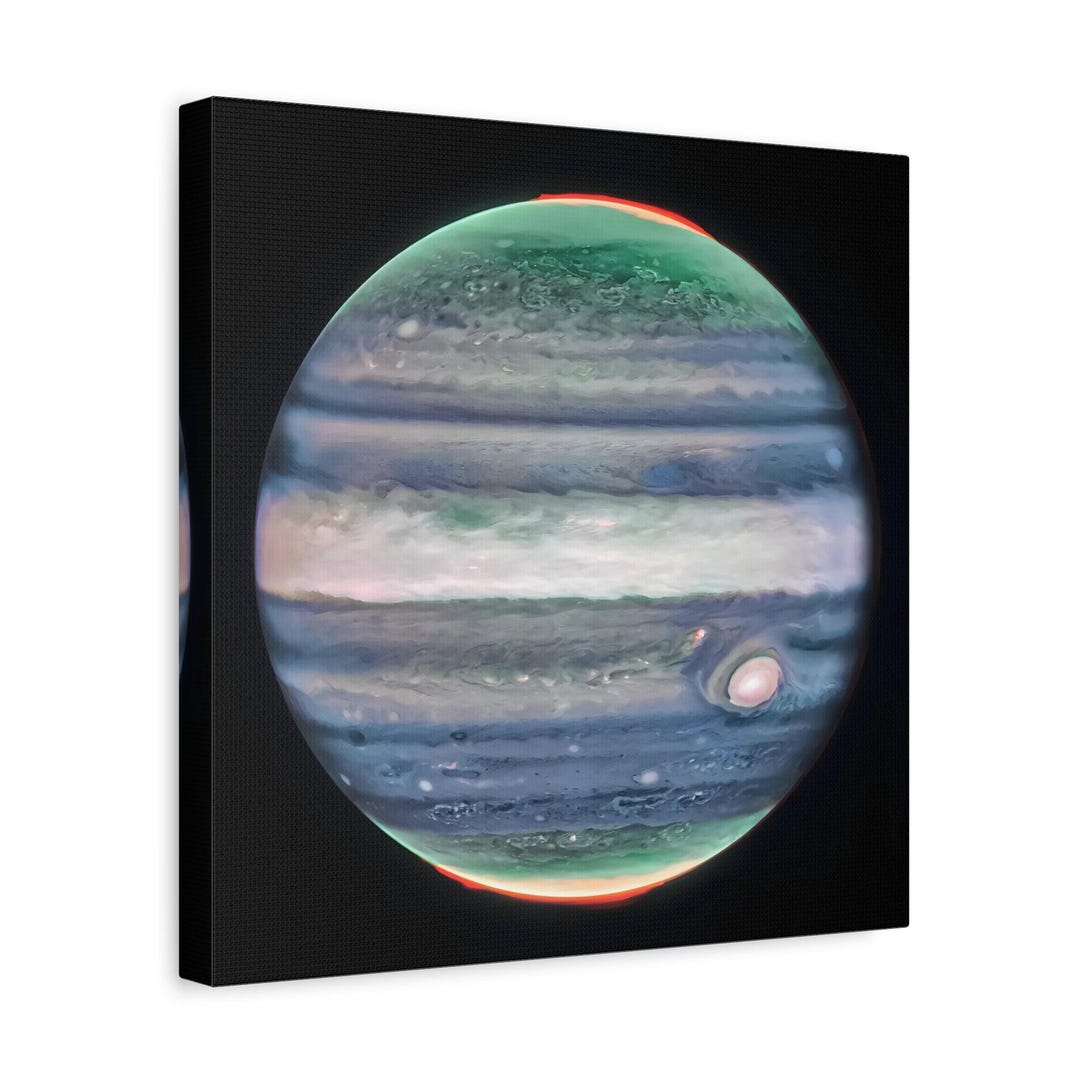 NASA Jupiter Image James Webb Space Telescope First Images - Canvas ...