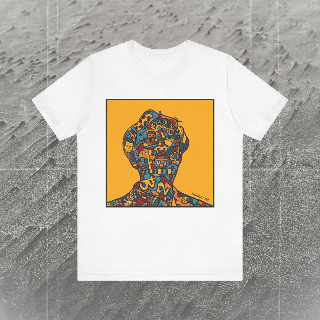 Nakamoto NFT Art Unisex Tee Premium Soft Cotton Crypto Shirt for ...