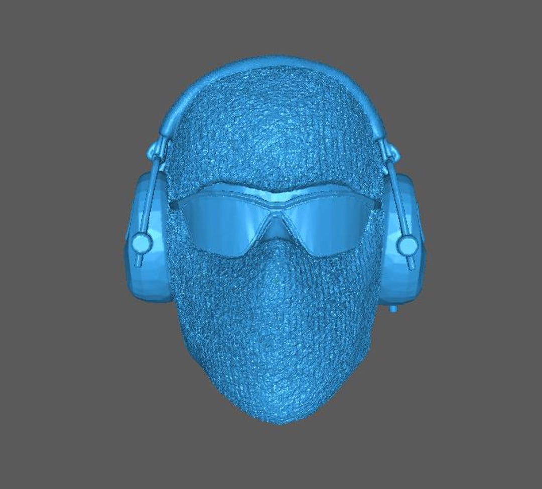 COD Ghost 1/12scale Head - Etsy