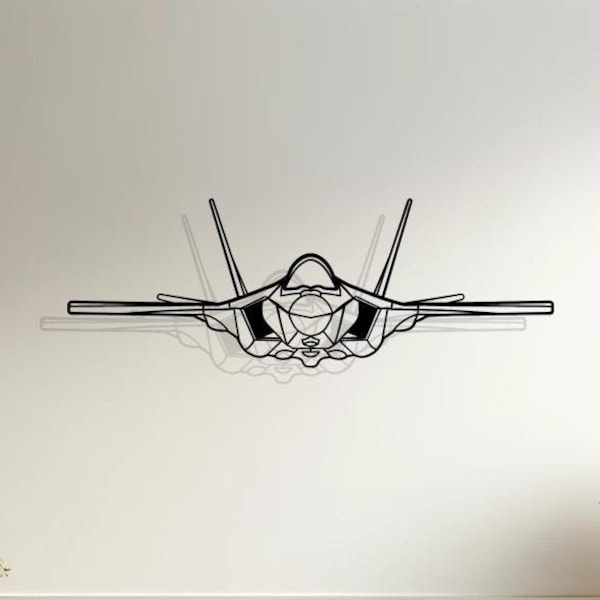 F35 Silhouette - Etsy