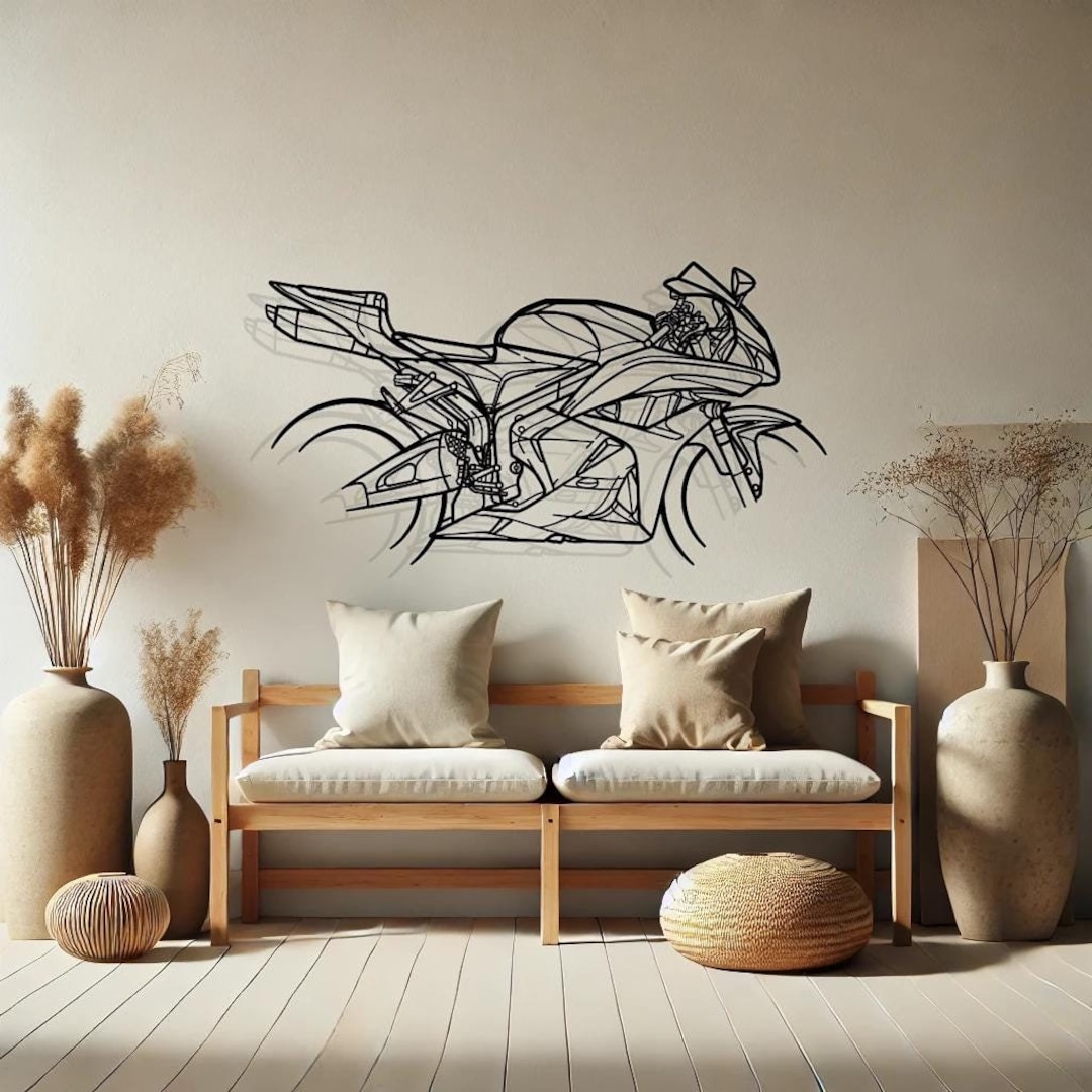 Custom Motorcycle Metal Wall Art, Motorcycle Metal Sign, Motorcycle ...