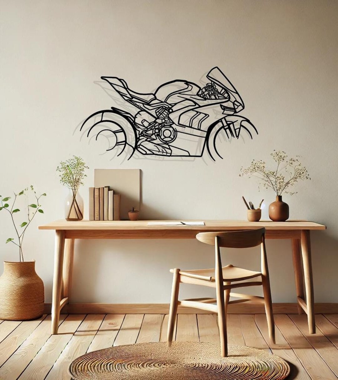 Personalized Motorcycle Metal Wall Art, Custom Motorcycle Wall Art ...