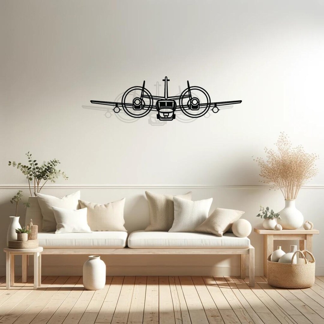Grumman OV-1 Mohawk Silhouette, Metal Airplane Wall Art - Etsy