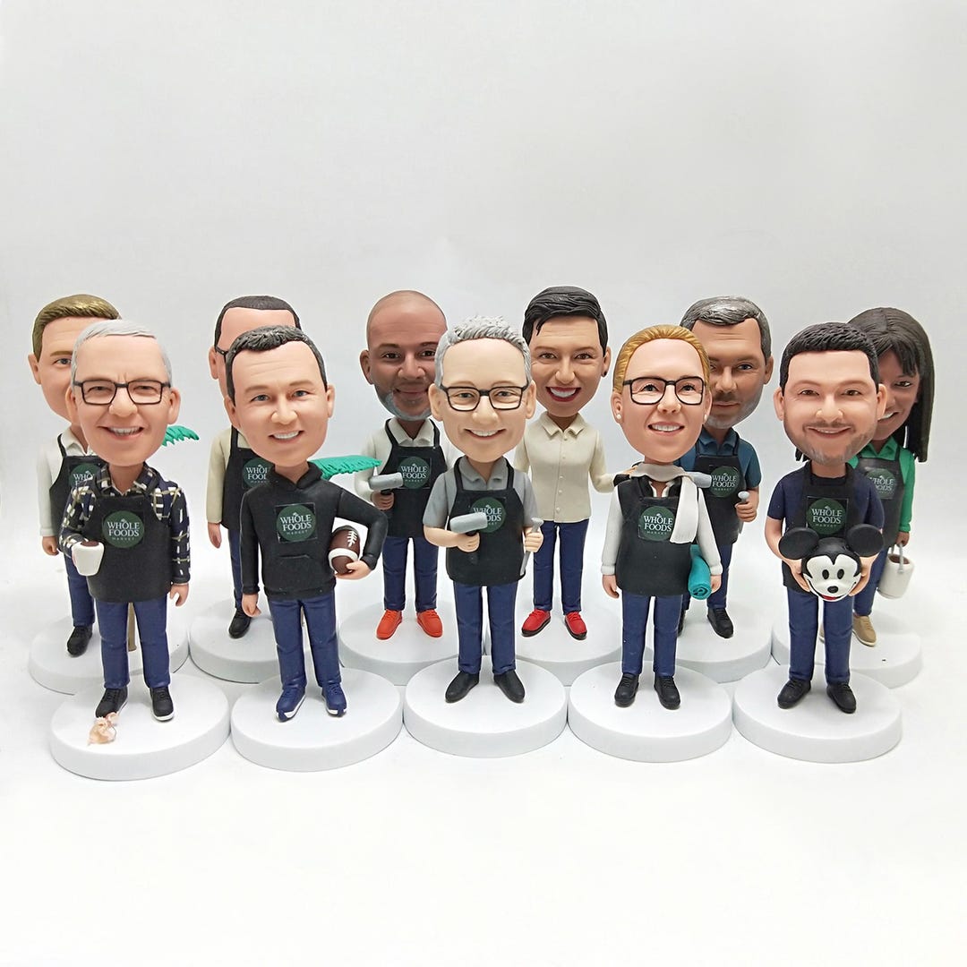 Personalized Custom Uniform Bobbleheads, Custom Company Employee ...