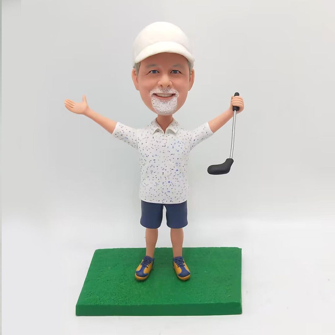 Custom Golf Bobblehead Figurine: Personalized Golfer Gift - Etsy
