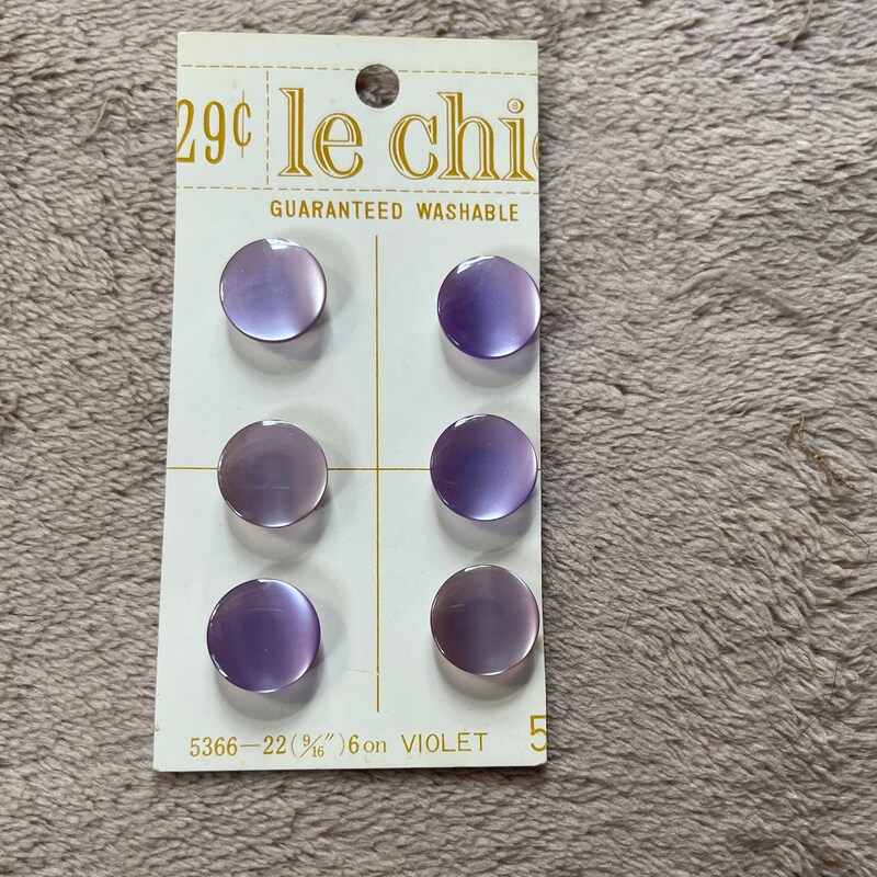 Violet Buttons - Etsy