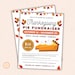 Thanksgiving Pie Fundraiser Flyer Template, Editable Thanksgiving ...