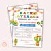 Nacho Average Teacher Appreciation Week Flyer, Mexican-themed Itinerary ...