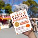 Fall Festival Flyer, Editable Autumn Harvest Fest Fundraiser Event for ...