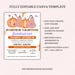 Editable Pumpkin Painting Flyer/poster for School Fundraiser, Community ...