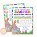 Editable Easter Fundraiser Flyer - Easter Egg Hunt Flyer Printable ...