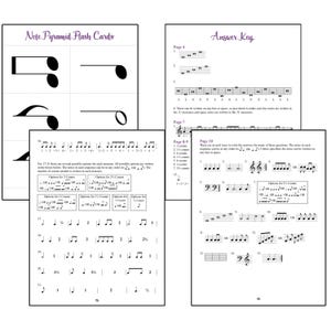 Musical Symbols: Worksheets & Flashcards for Beginners - Etsy
