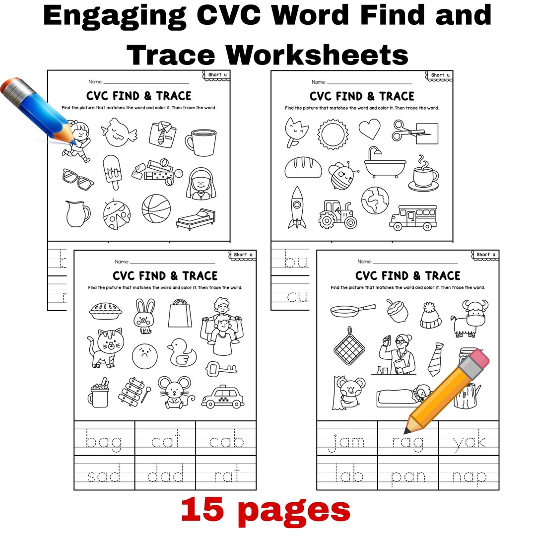 Engaging HVAC Word Find and Trace Worksheets - Etsy UK