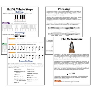 Comprehensive Music Theory Worksheets for Young Learners - Etsy