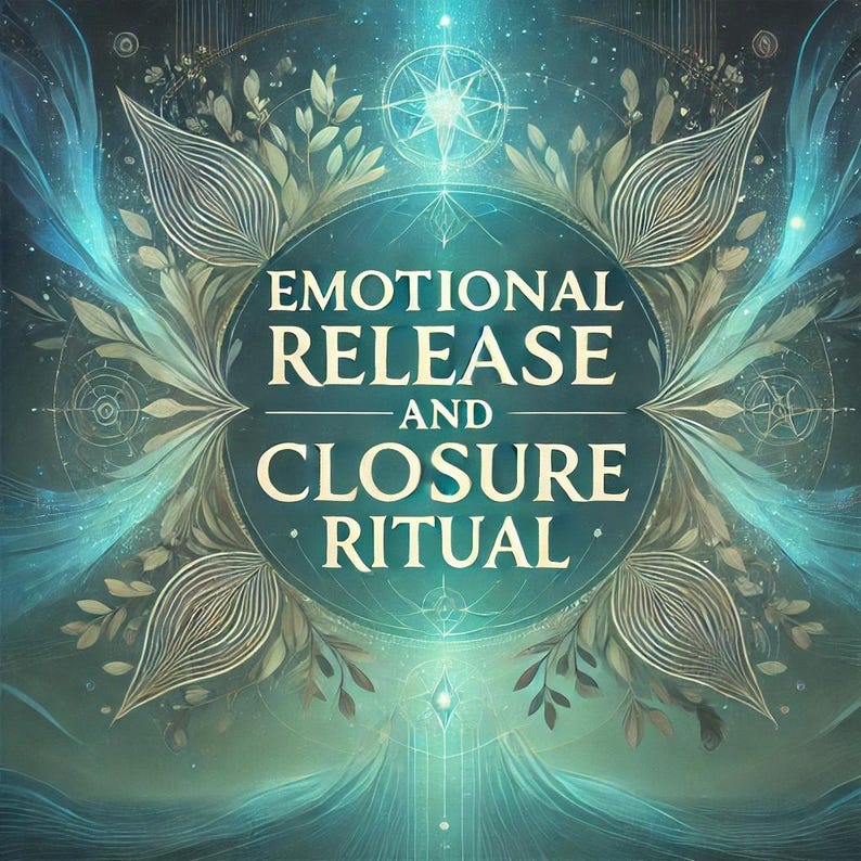 Emotional Release Ritual: Custom Healing, Trauma & Karma Release - Etsy