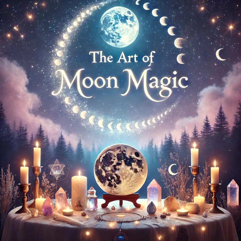 The Art of Moon Magic Harnessing Lunar Energy - PDF Book - Etsy