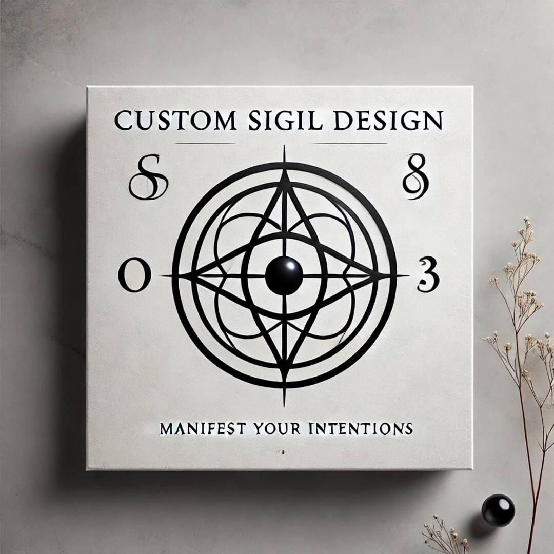 Custom Sigil Design - Manifest Your Intentions - Etsy