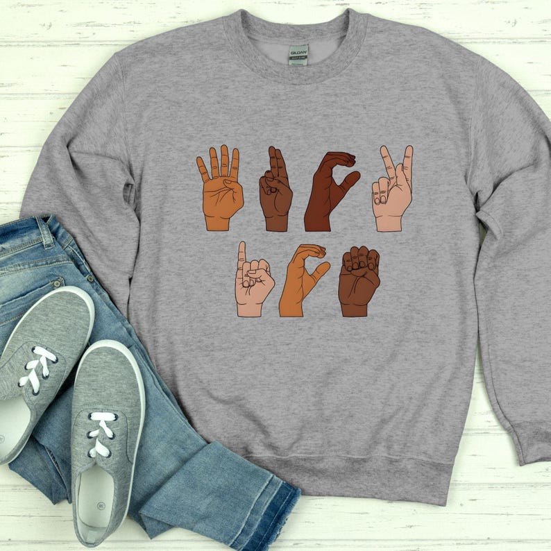 Colbert Kimmel Hand Sign Language Dtf Transfer,ready to Press,colbert ...