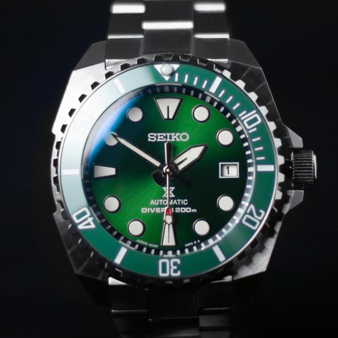 SEIKO HULK SMASH Custom Mod Automatic Dive Watch, Seiko Custom Built ...