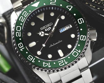 SEIKO BRONZE Custom Mod Automatic Dive Watch, Seiko Custom Built Mod ...