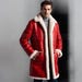 Santa Suit-santa Claus Leather Trench Coat Christmas Chronicles Kurt ...