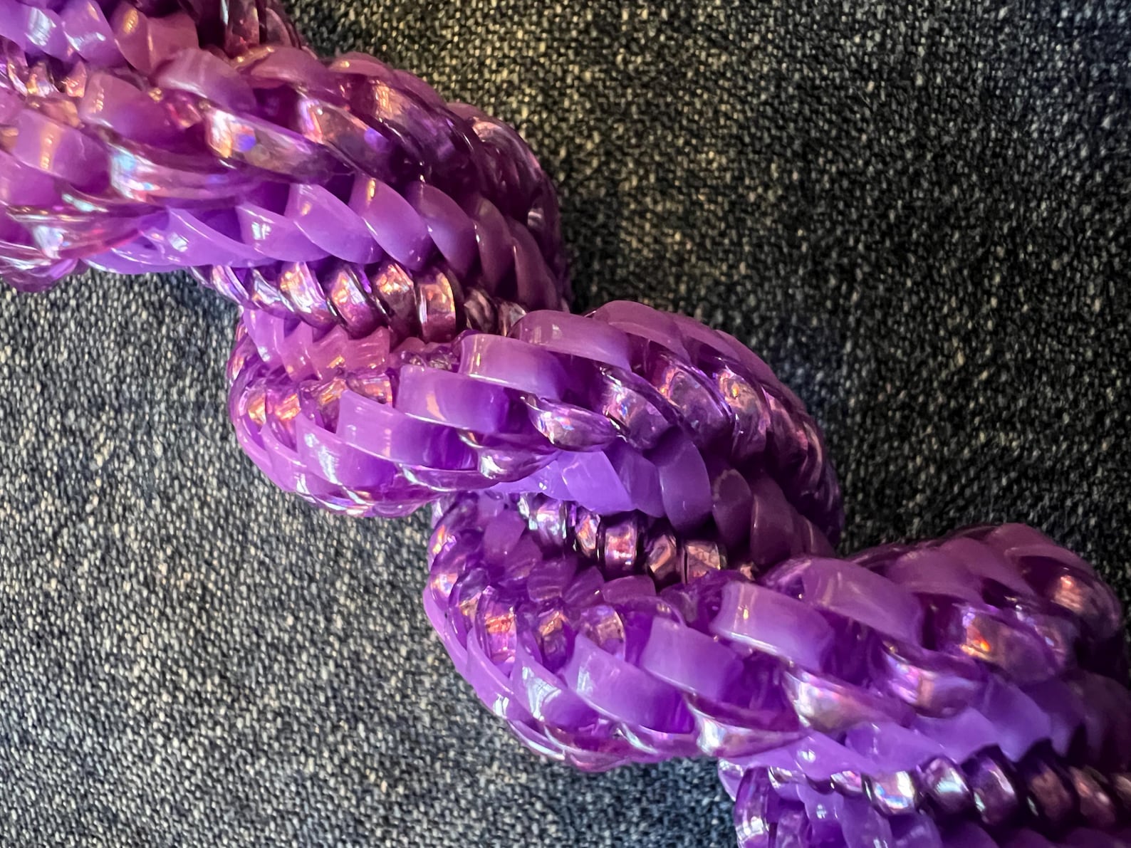 90's Sparkly Spiral Keychain | Bag Charm | Key Fob | Boondoggle | Rexlace Lanyard | Plastic ...