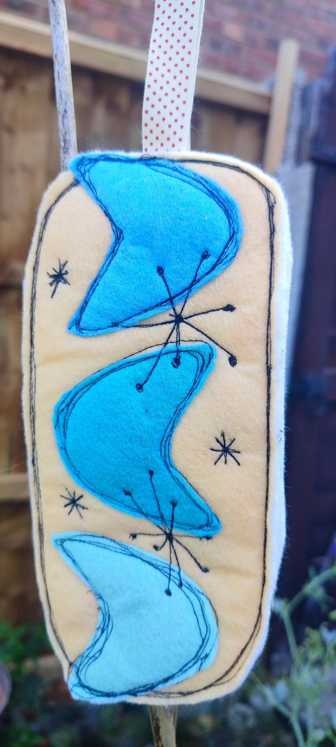 1950s Style Atomic Mid Century Hanging - Etsy UK