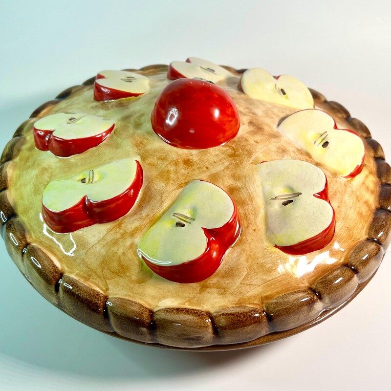 Ceramic Apple Pie - Etsy