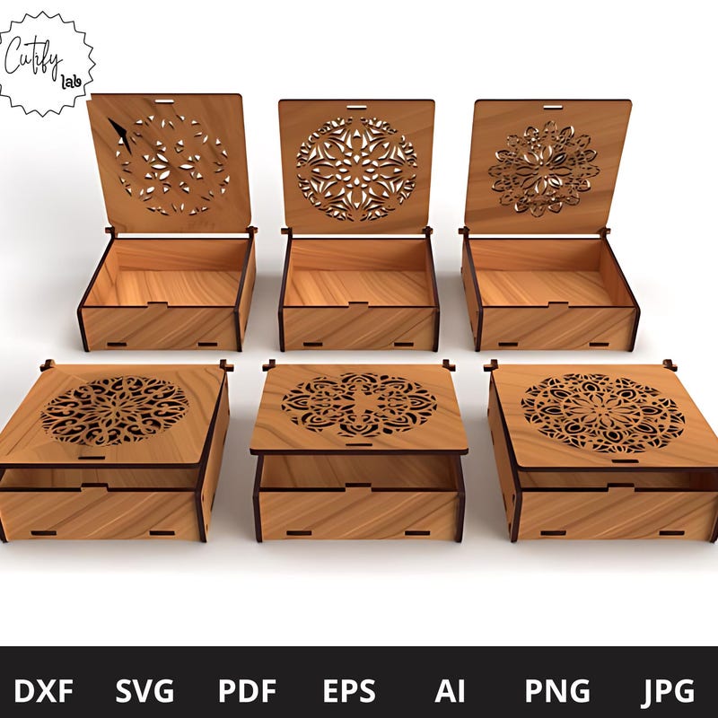 Laser Cut Boxes - Etsy