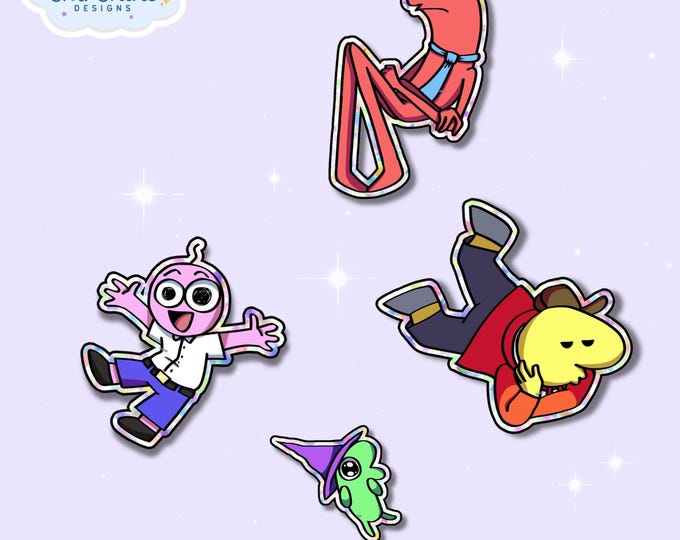 Glep Sleeping Vinyl Sticker - Etsy