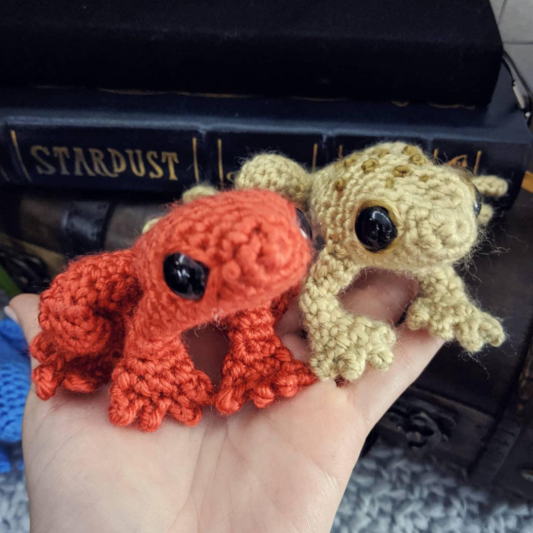 The Dart Frog Crochet Pattern PDF Amigurumi DIY Plush Toy - Etsy