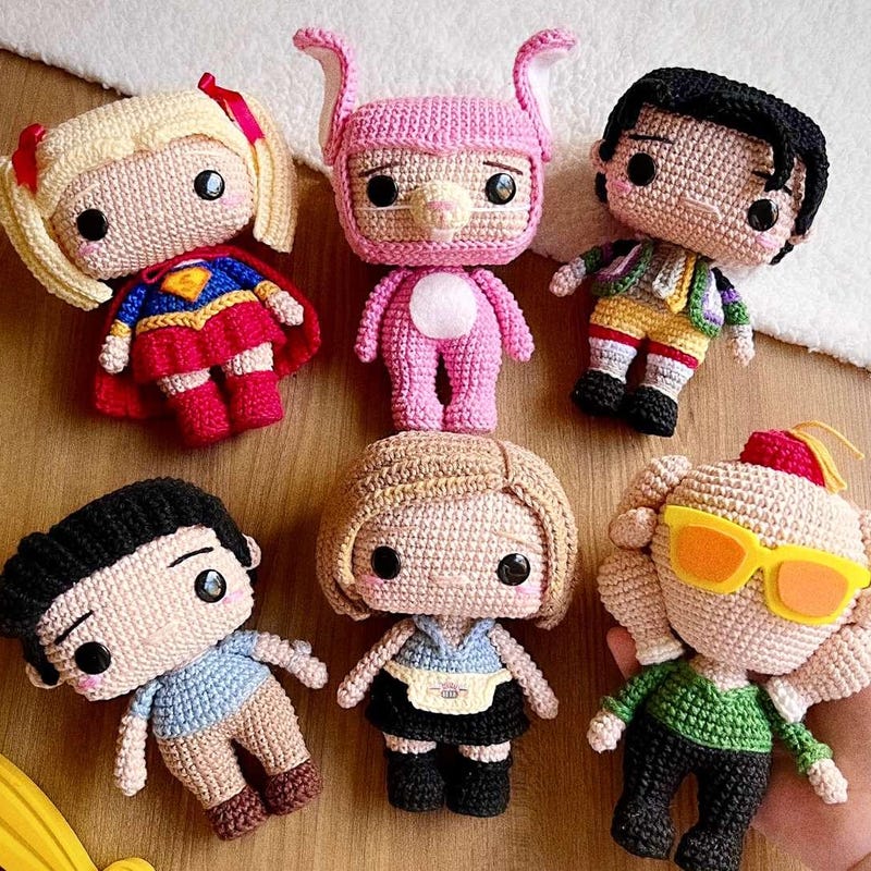 Crochet Character - Etsy