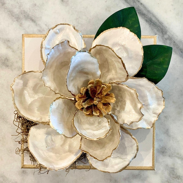 Magnolia and Oyster - Etsy