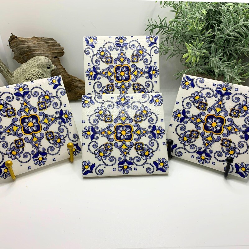 Moroccan Coasters - Etsy