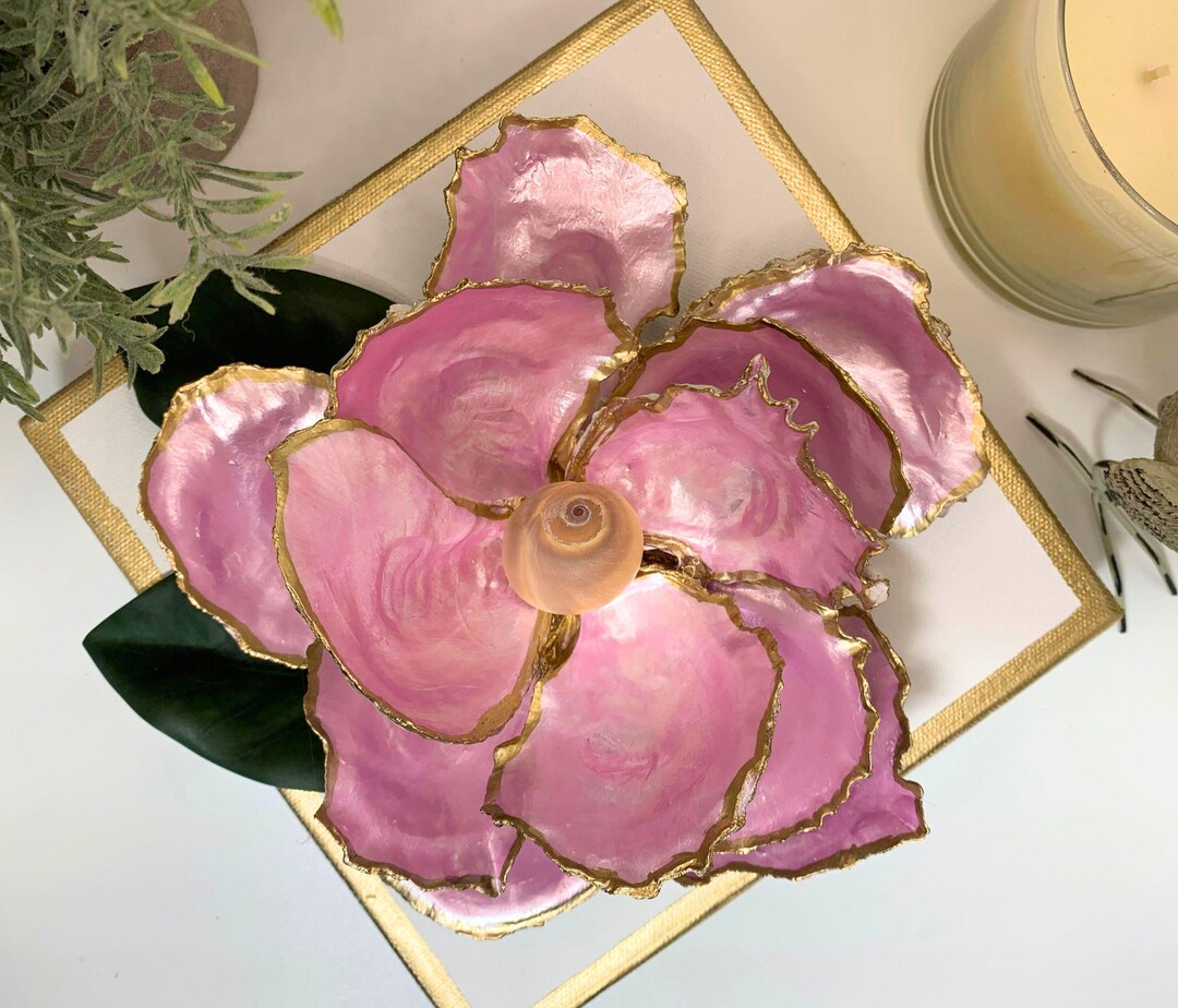 Pink Oyster Shell Magnolia Flower, Oyster Shell Magnolia Blossom ...