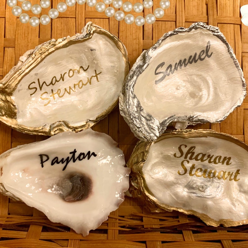 Sea Shell Place Card - Etsy