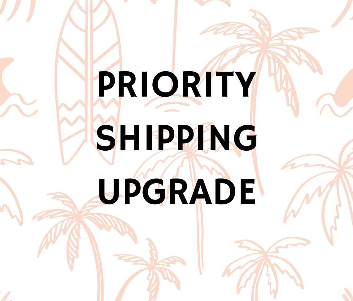 Priority Shipping Upgrade - Etsy