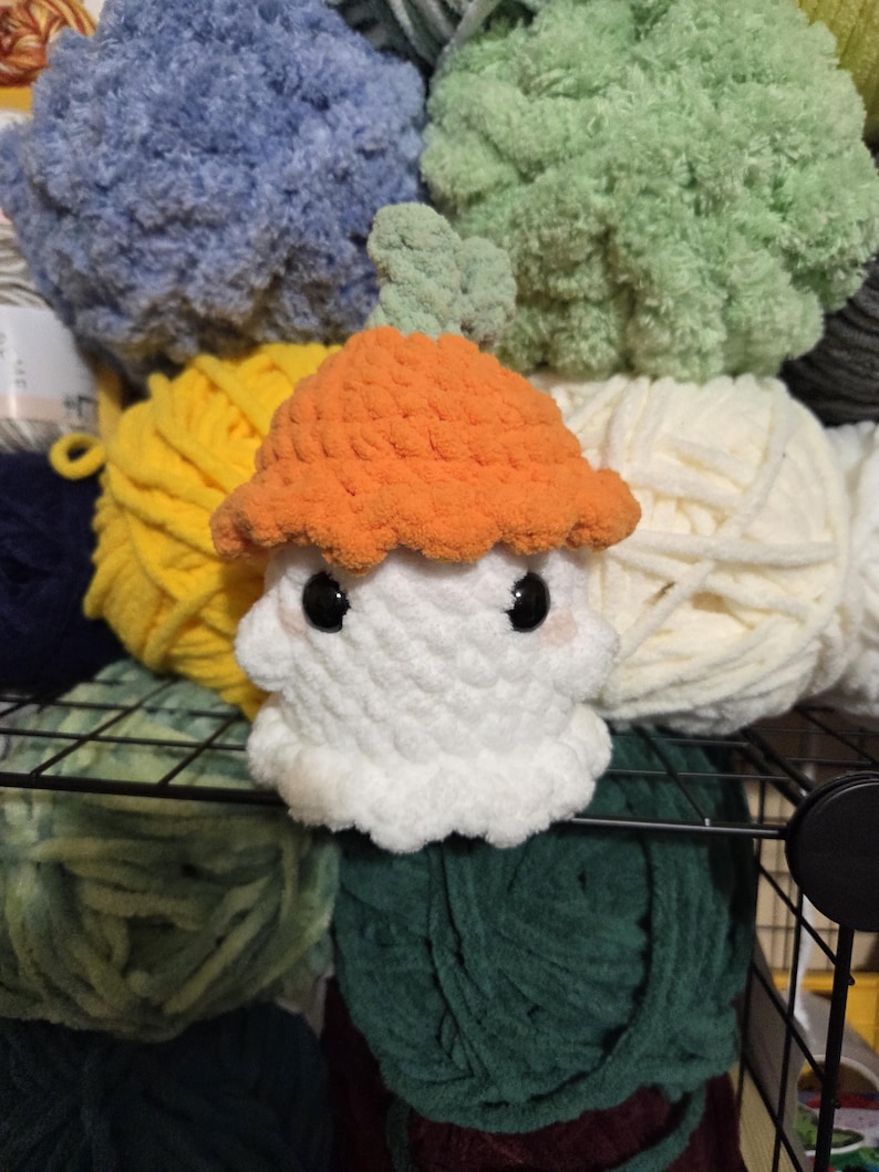 Crochet Ghost With Funky Hats - Etsy